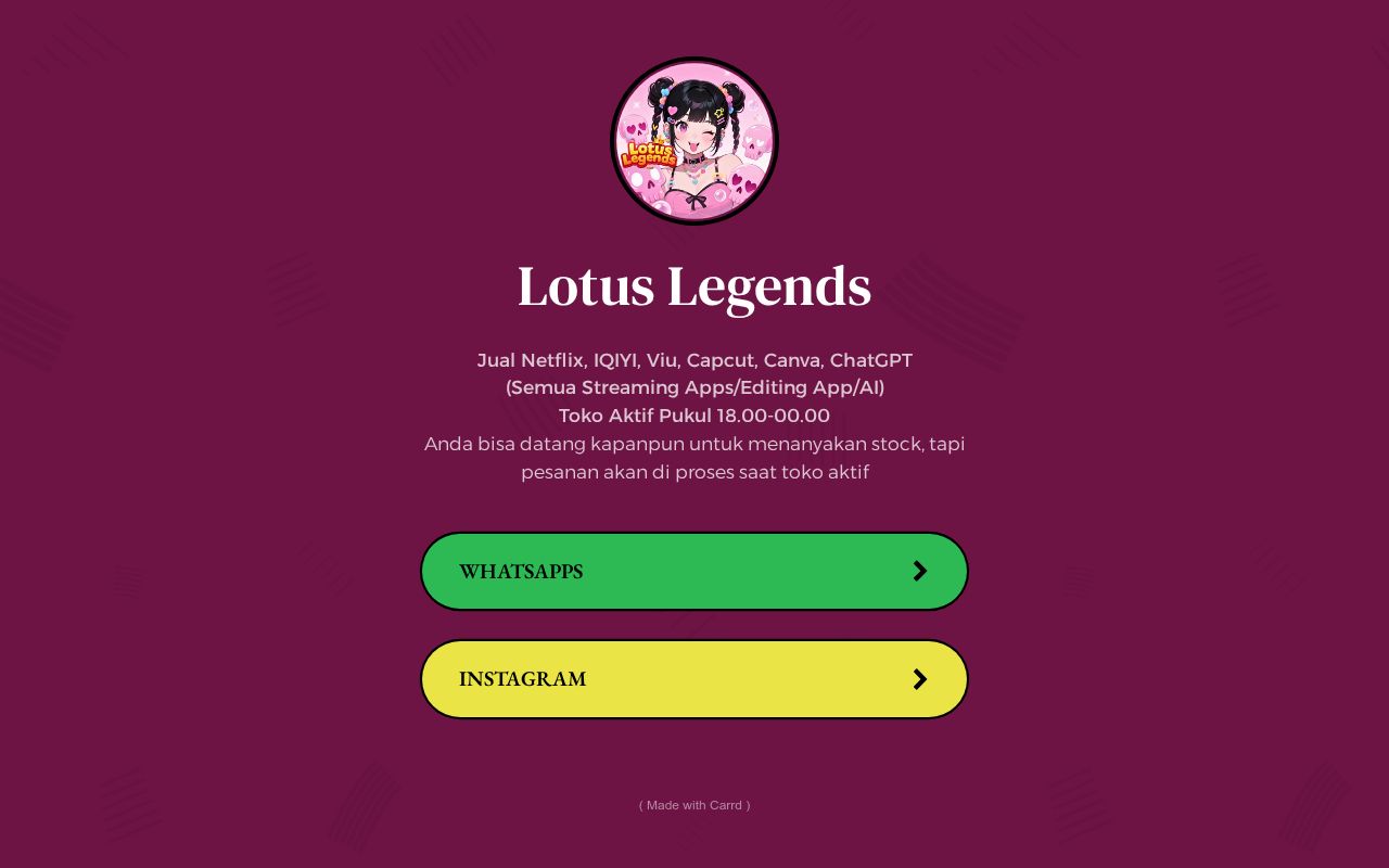 Lotus Legends